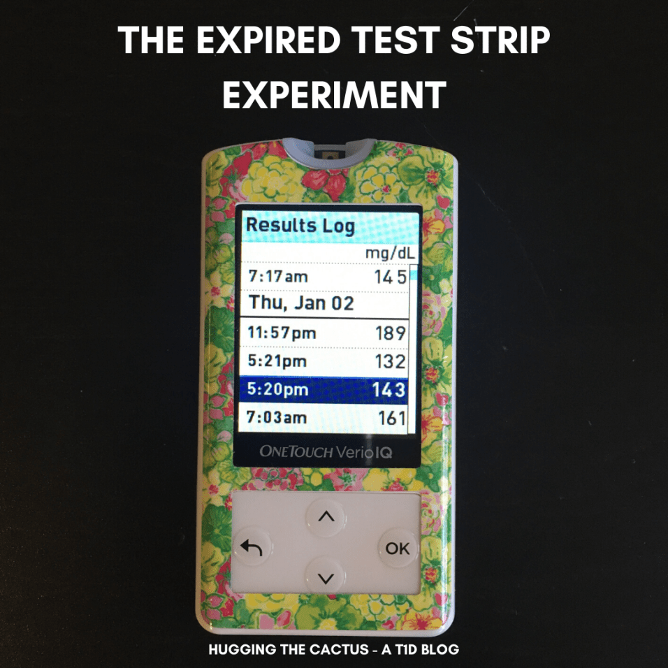 The Expired Test Strip Experiment – Hugging the Cactus